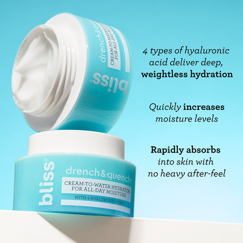 Bliss Drench & Quench Moisturizers – Bliss World Store